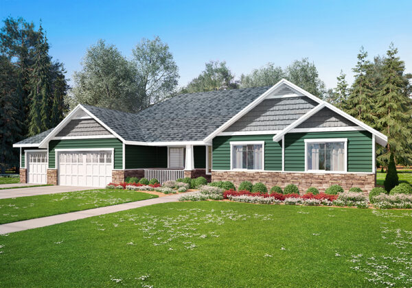 one story house plans 2500 sq ft