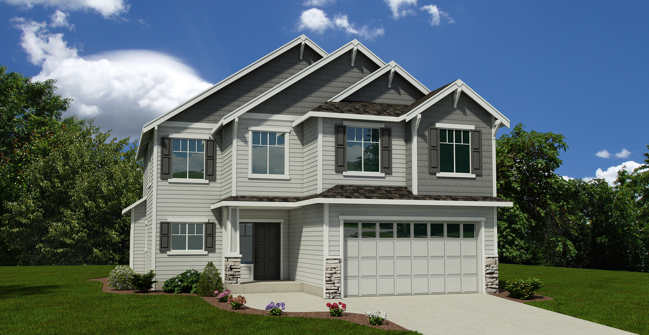 two-story home design under 2000