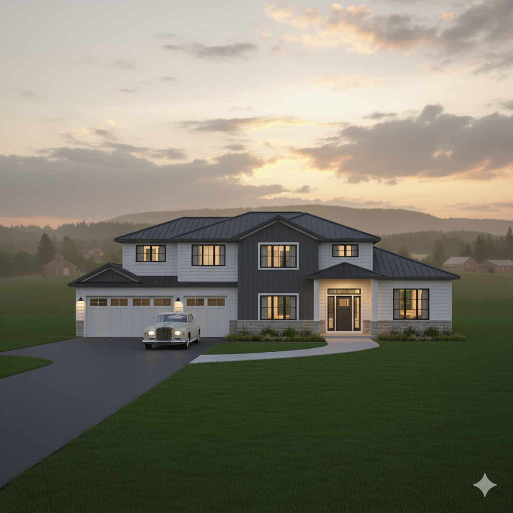 two story home design under 3000