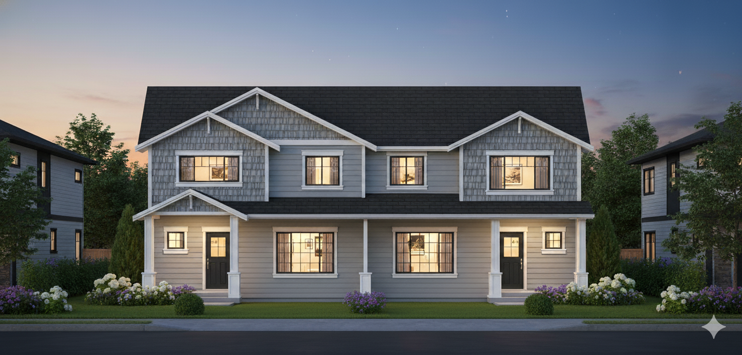 house plans town homes