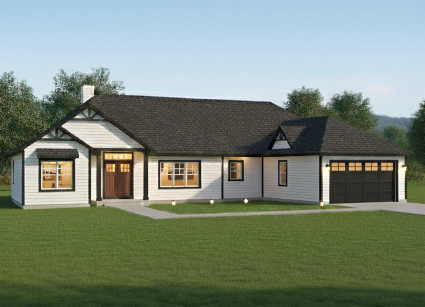 House Plan 1-2188-3 – One-Story 2,188 sq. ft. - Custom Your Way Design