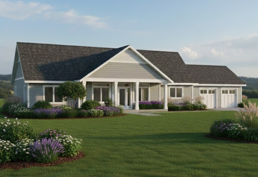 House Plan 1-2307-3 – One-Story 2,307 sq. ft. - Custom Your Way Design