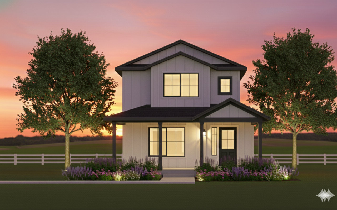 House Plan 2-1315-2, 1,315 sq. ft. two story, adu, tiny home - Custom ...